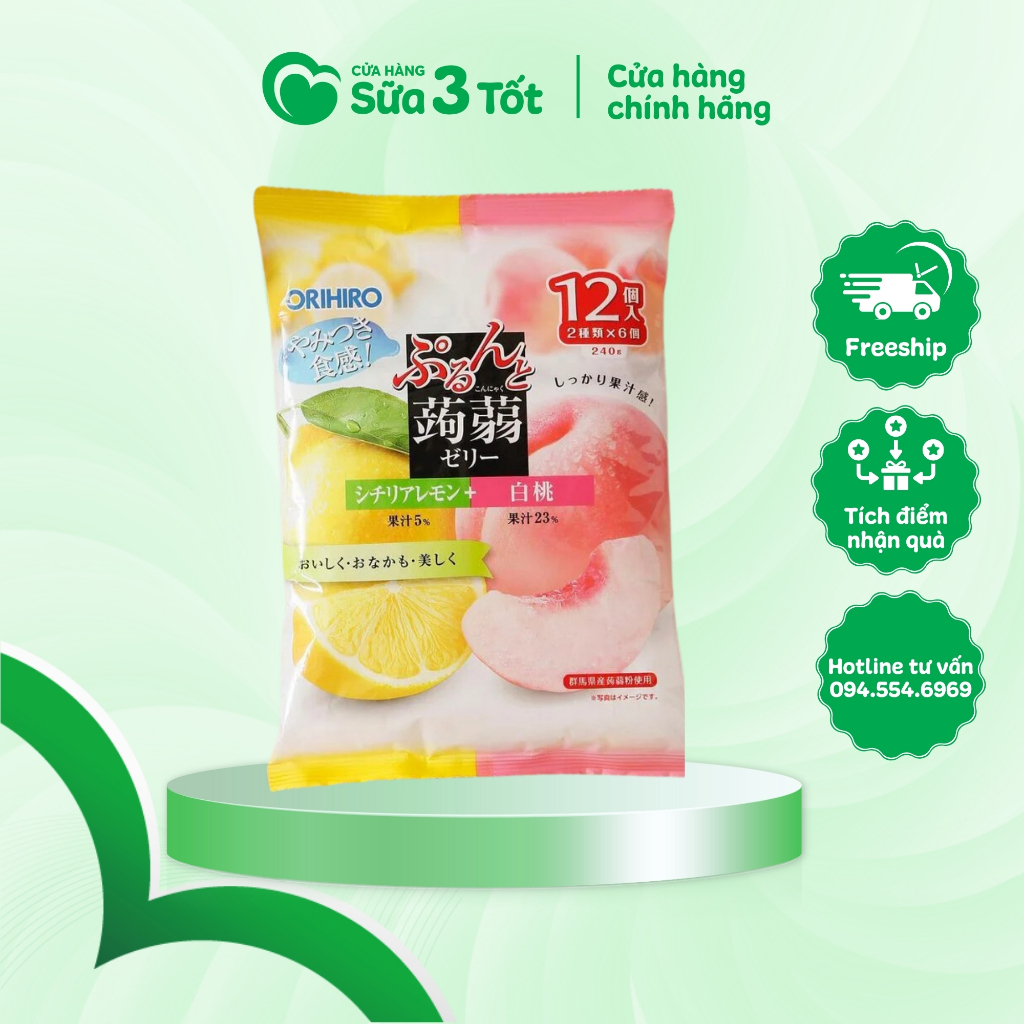 Orihiro Fruit Jelly - Japan - 240g | Shopee Malaysia