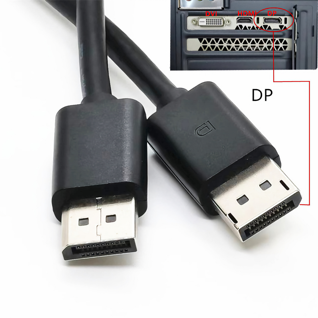 Displayport Cable, Displayport Cable (1.8M Length) | Shopee Malaysia