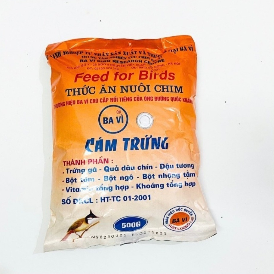 Cheap, premium Ba Vi egg bran 500g used for birds - Ba Vi bird bran ...