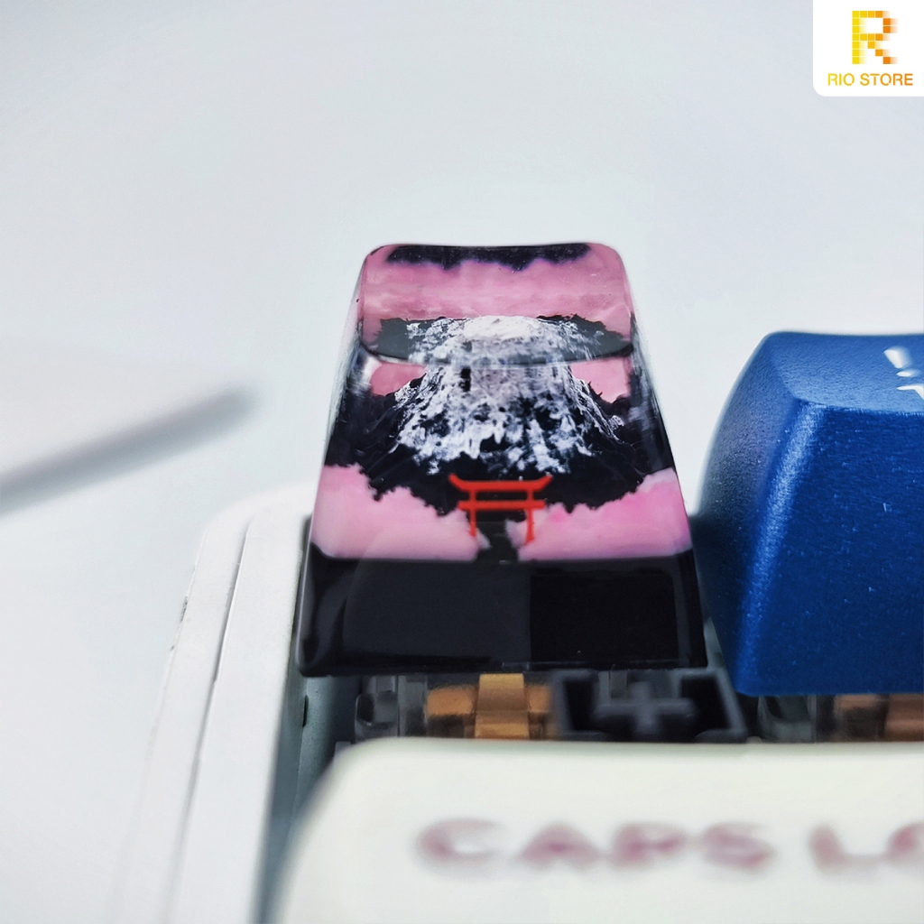 Keycap Artisan Mount Fuji Cherry Blossom SAR1 Profile | Shopee Malaysia