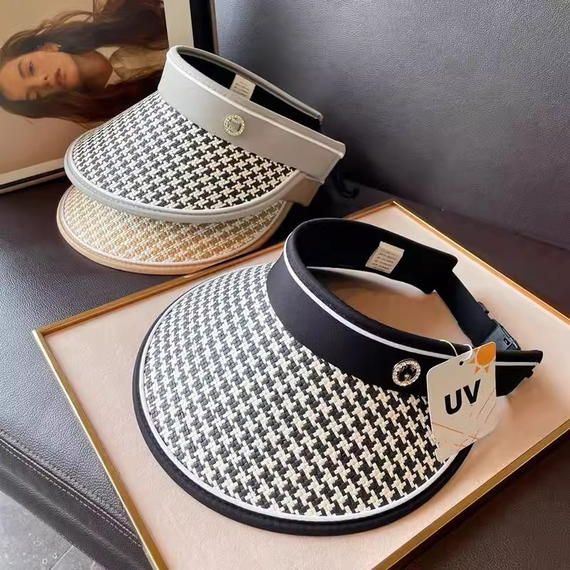 Wolf tooth wide yellow straw hat upf50+ for women - beach straw hat ...