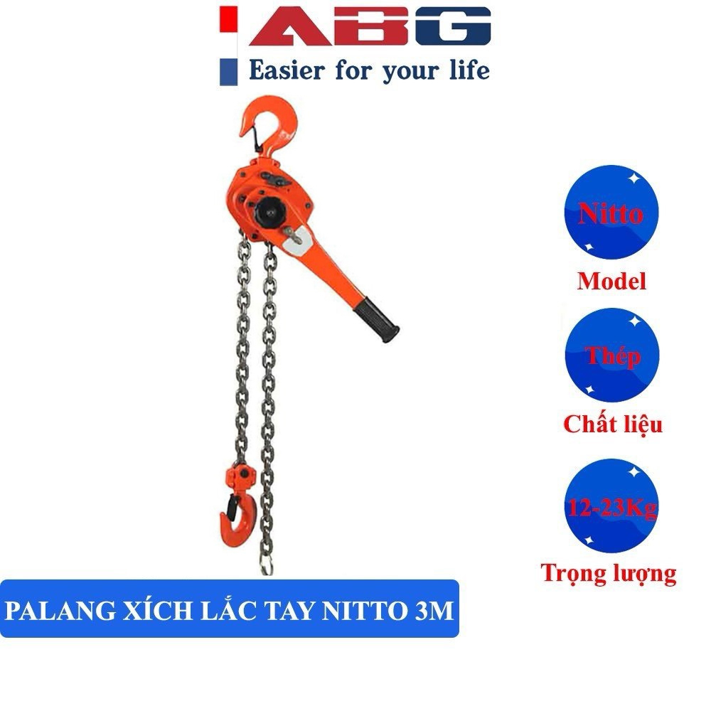 Abg Chain Hoist Type 1 Ton, 2 Ton, 3 Ton Chain Type 3 Meters Long ...