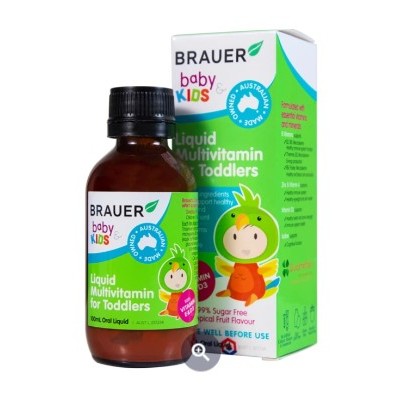 Brauer Baby Syrup & Kids Liquid Multivitamin For Toddlers supplements ...