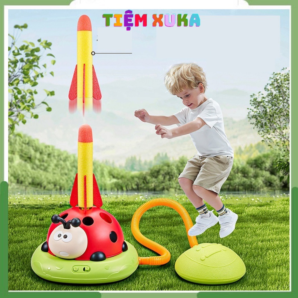 3 in 1 multi-function ladybug movement toy for high jumping, ring ...