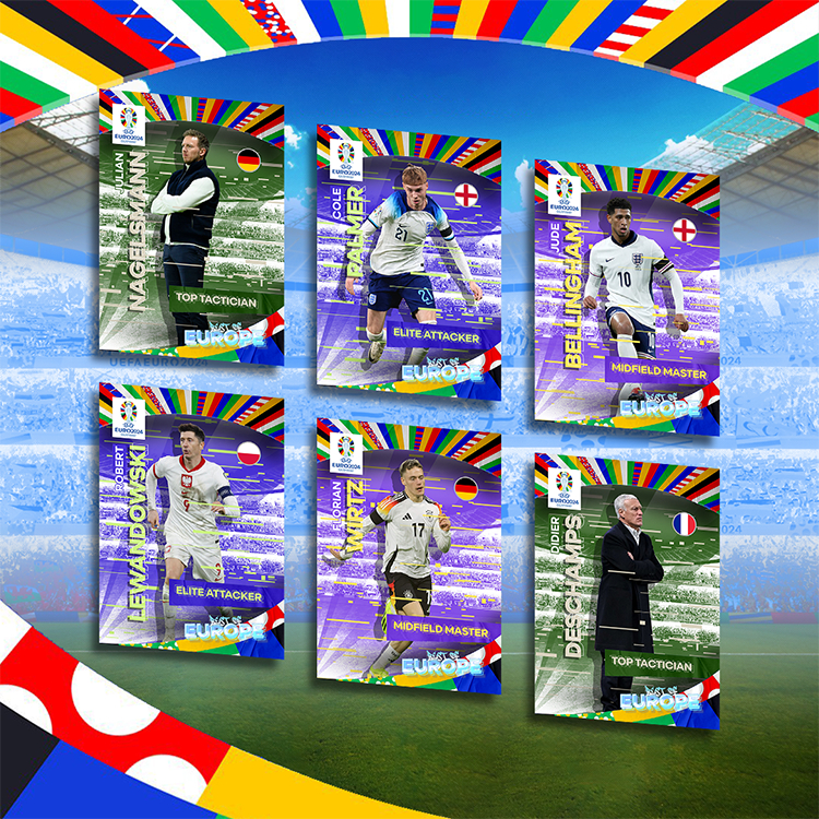 Best OF EUROPE | Ufa EURO 2024 soccer card | Bellingham CR7 Cristiano Ronaldo Wirtz Gavi Pedri ...