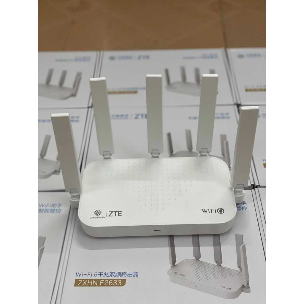 New full box 100% ZTE E2633 AX3000 Wifi 6 router with Mesh | Shopee Malaysia