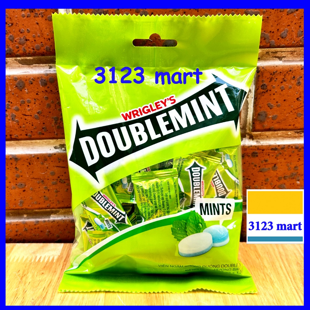 (expiry date 04/2026) DOUBLEMINT sugar-free mint candy / Mints 39g ...