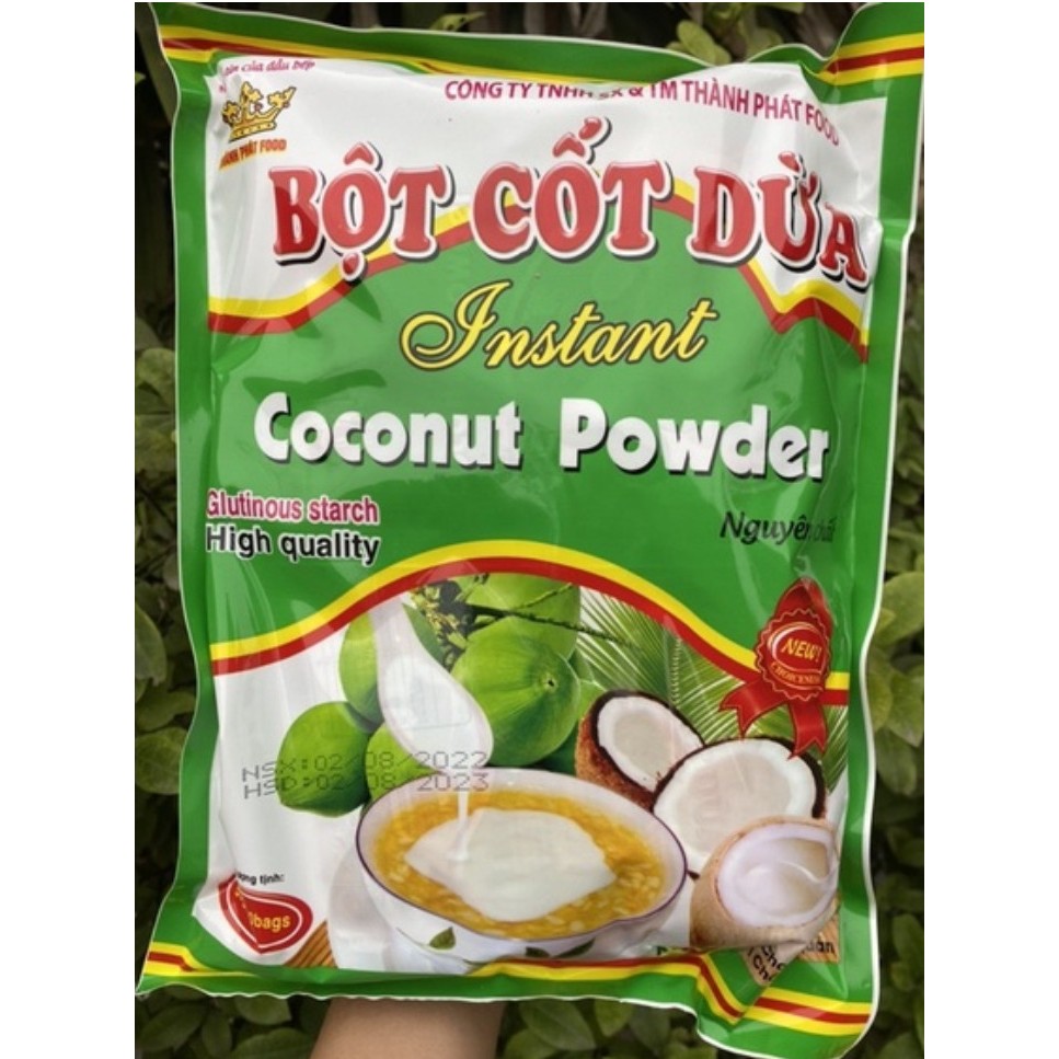 Pure coconut milk powder, large package, combo of 10 small packages ...