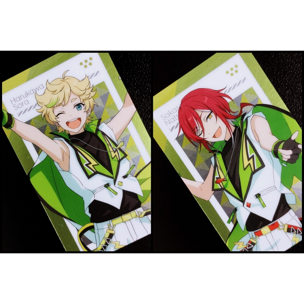 Metal card Natsume Sakasaki + Sora Harukawa Switch group Official ...