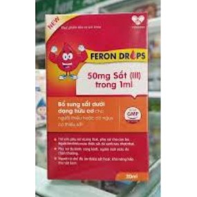 Feron DROP - Organic iron supplement for people with or at risk of iron ...