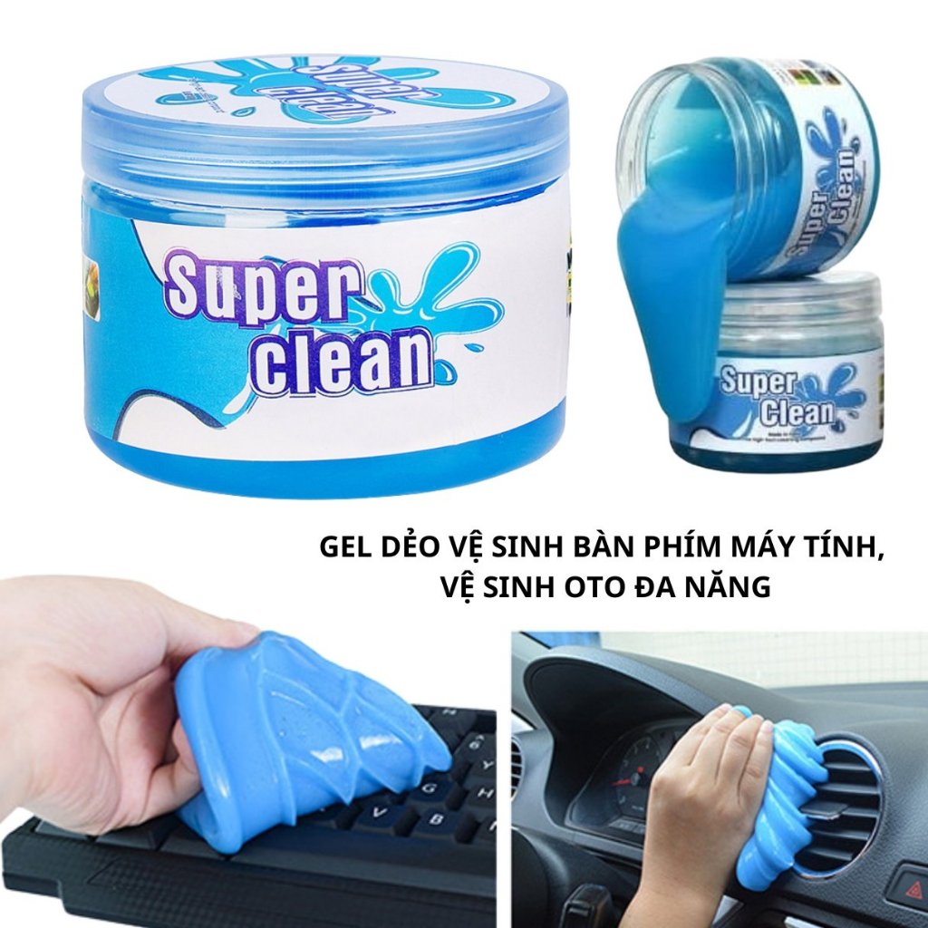 Clean Flexible Gel Cleans Dirt From Computer Keyboards, laptop ...