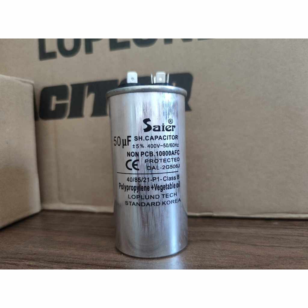 Ho Chi Minh Express - Capacitor 50uF/400v cb65 aluminum capacitor ...