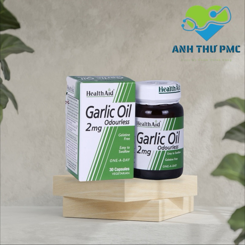 Healthaid Garlic Garlic Oil Garlic Oil 30 capsules - Help protect heart ...