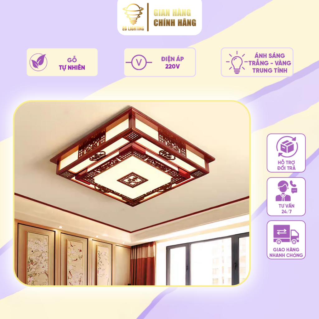 Eg Lighting Decor Ceiling Light - LED Ceiling Light with 3 Lighting ...
