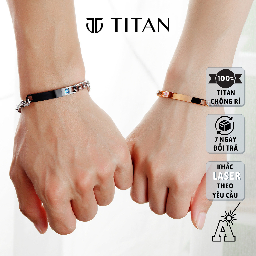 Couple Bracelets Men'S And Women'S Chains With Stones Engraved On ...