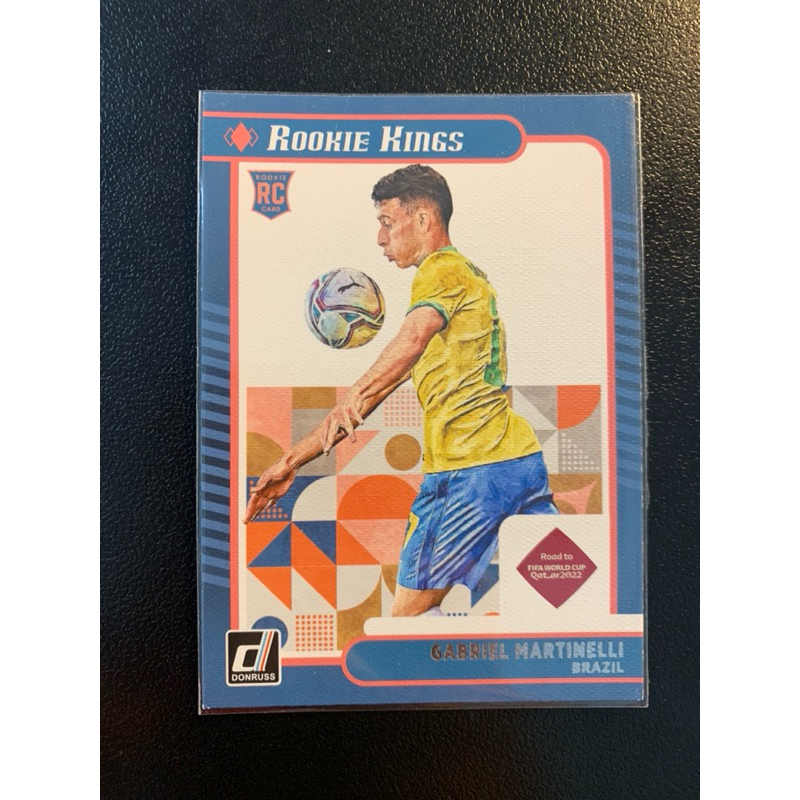 Football Card E91 Gabriel Martinelli Brazil Panini RC Kings Road To ...