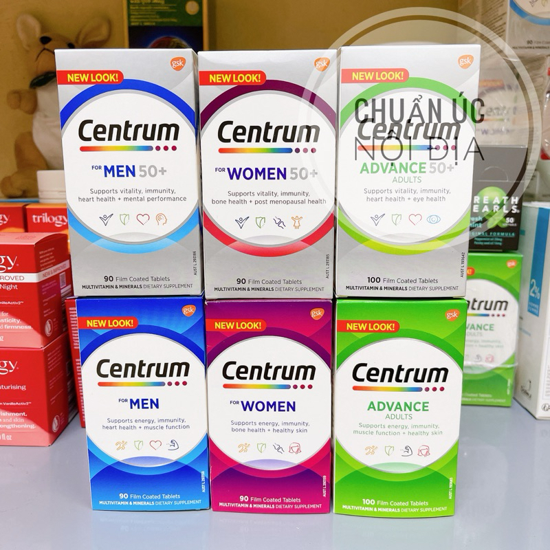 Centrum Advance Multivitamin For Adults and Adults 50+ For the elderly ...