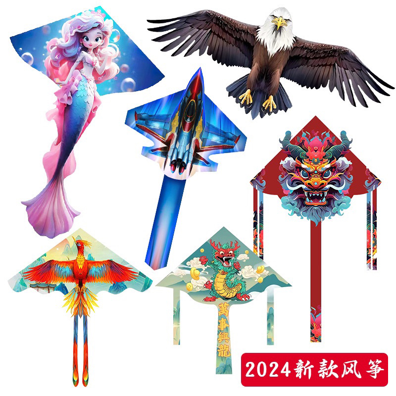 New Model Kites 2024 Many Types, Easy-To-Fly 3D Printed Kites, Adult ...