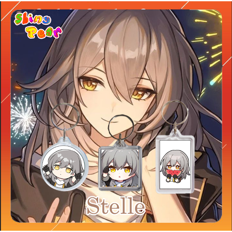 [Honkai Star Rail] - Key chain/Keychain Sticker Stelle / Trailblazer ...