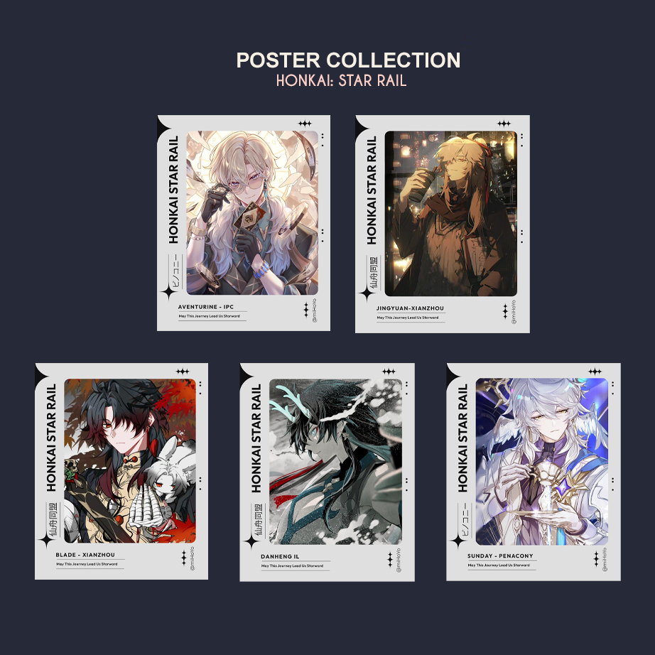 Pola card with angle on the game Honkai Star Rail, Sunday Blade ...