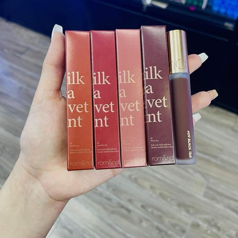 [VER.2] Romand MILK TEA VELVET TINT -AFTERNOON TEA | Shopee Malaysia
