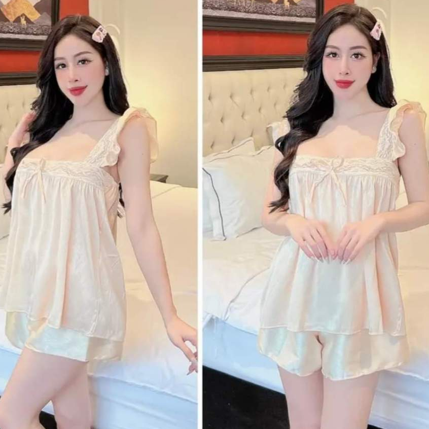 Cute Summer Two Piece Pajamas Sexy Two Piece Pajamas Set With Fairy