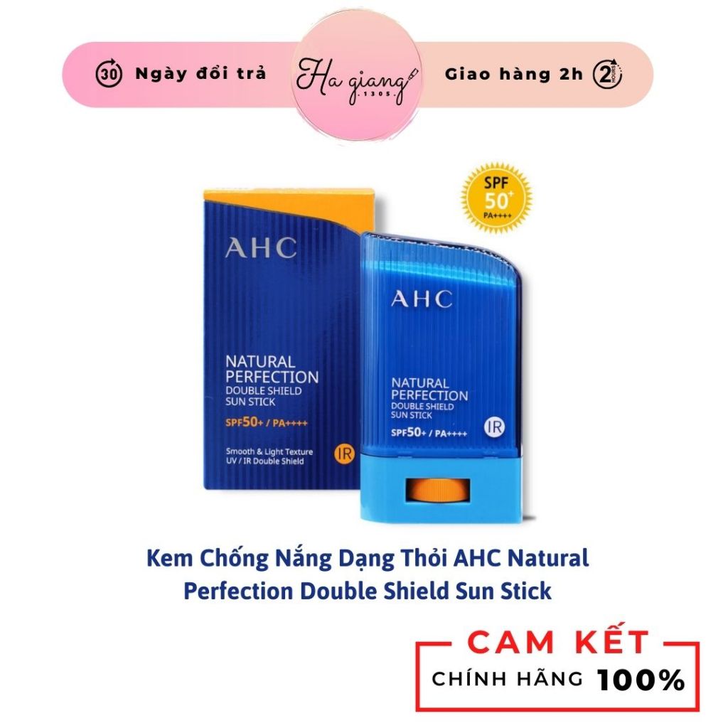 Ahc Natural Perfection Double Shield Sun Stick 14g Anti-UVB Sunscreen ...