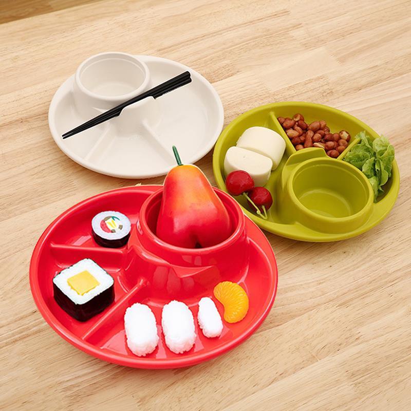 Inomata Japanese baby feeding tray (round model) | Shopee Malaysia