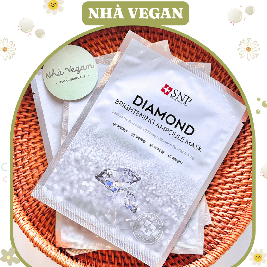 Snp DIAMOND BRIGHTENING AMPOULE MASK 25ML | Shopee Malaysia