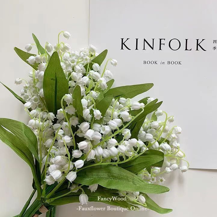 Fake Bell Flowers, Lily of the Valley 1 branch and 4 branches for ...