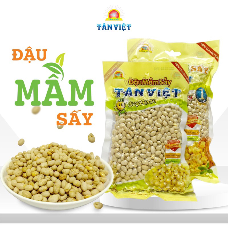 Dried Soybeans (Dried Bean Sprouts) Organic Tan Viet Food Extremely ...