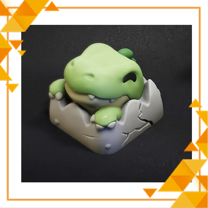Keycap Baby Cute Dinosaur Christian Keycap (3D Printed Embryo) | Shopee ...
