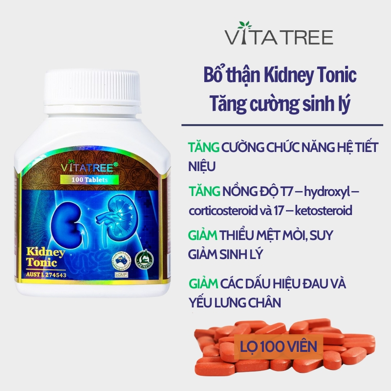 Vitatree Kidney Tonic Kidney Tonic Kidney Supplement Enhances Male ...