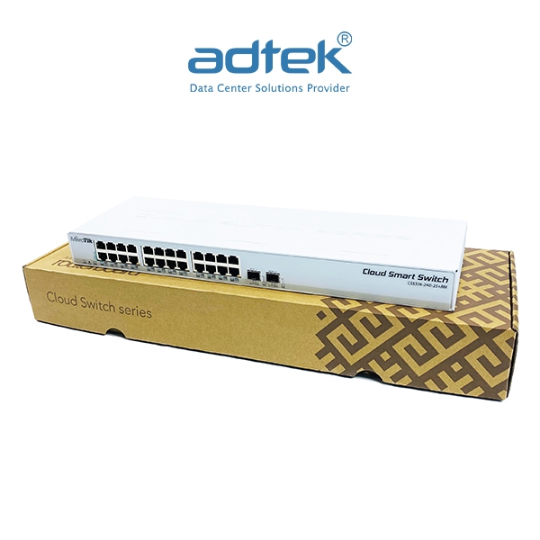Mikrotik 24 Port Gigabit Ethernet Switch Network Device CSS326-24G-2S ...