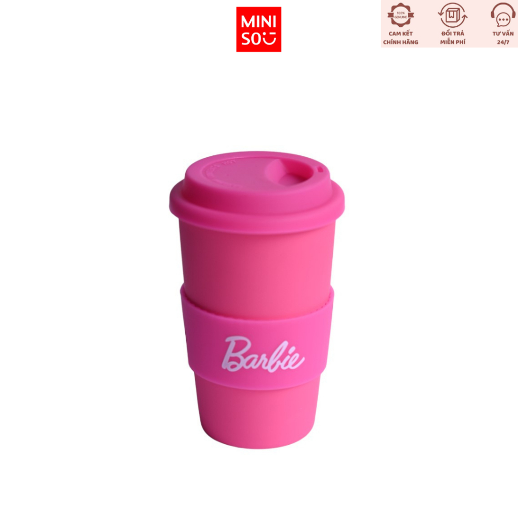 Barbie high-end ceramic cup with burnt-resistant miniso 400ml Baibie ...