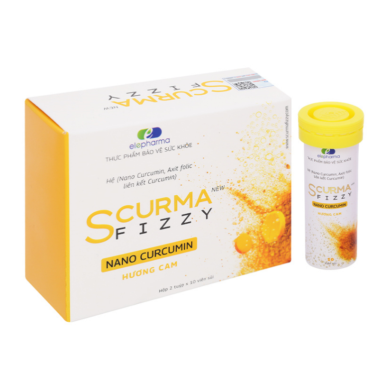 Scurma Fizzy Nano Curcumin effervescent tablets help reduce symptoms of gastroesophageal reflux ...