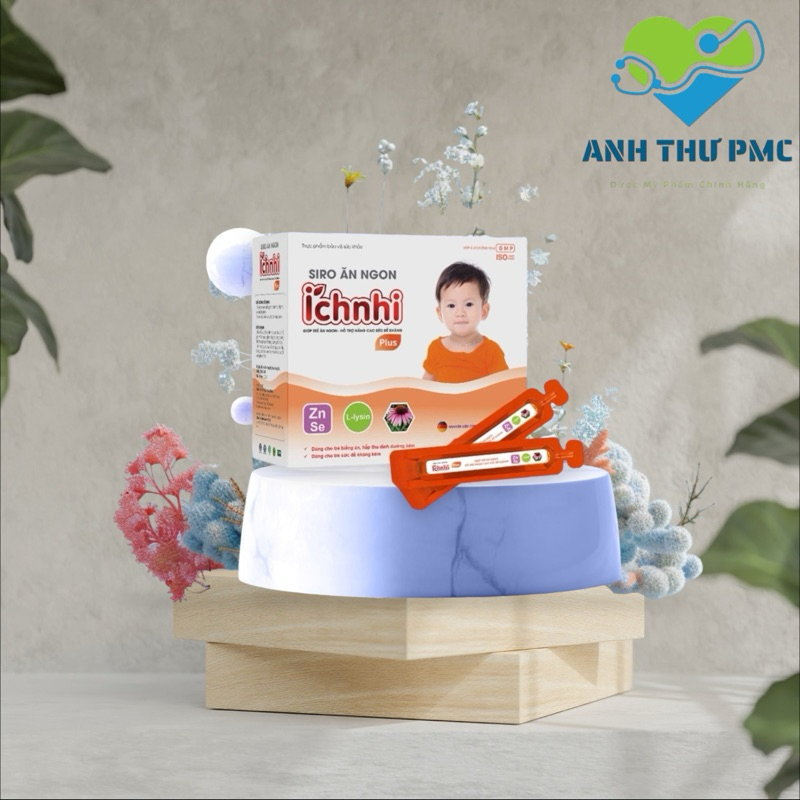 Delicious Ich Nhi Plus Syrup Box Of 20 Tubes 10Ml Helps Improve ...