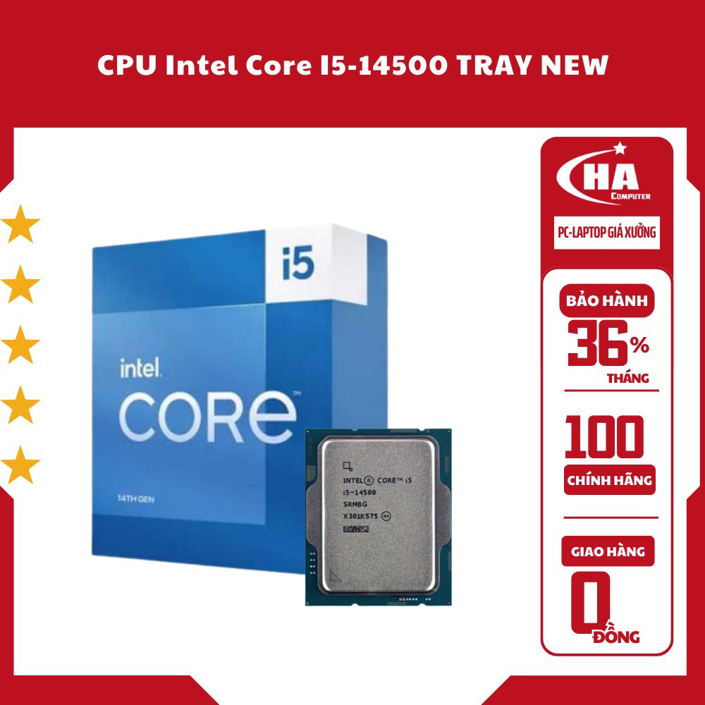 Intel Core I5 14500 Tray New Cpu Processor - | Shopee Malaysia