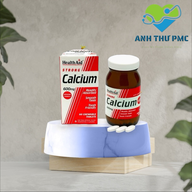 Calcium Strong Chewable Tablets 600mg - Calcium supplement supports ...