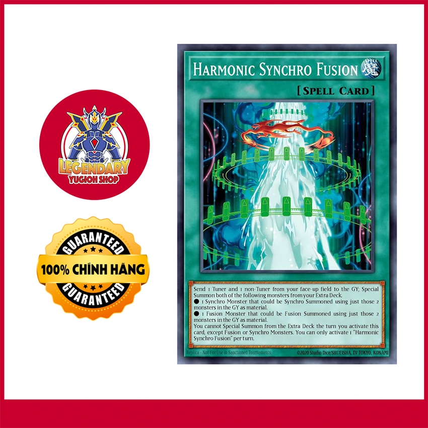 [Genuine Yugioh Card] Harmonic Synchro Fusion | Shopee Malaysia