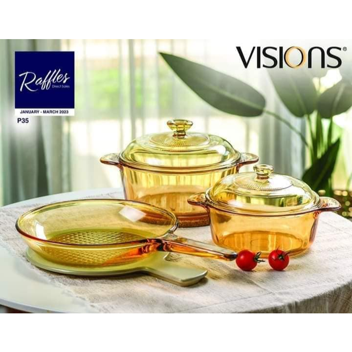 Visions glass pots and pans - Made in France | Shopee Malaysia