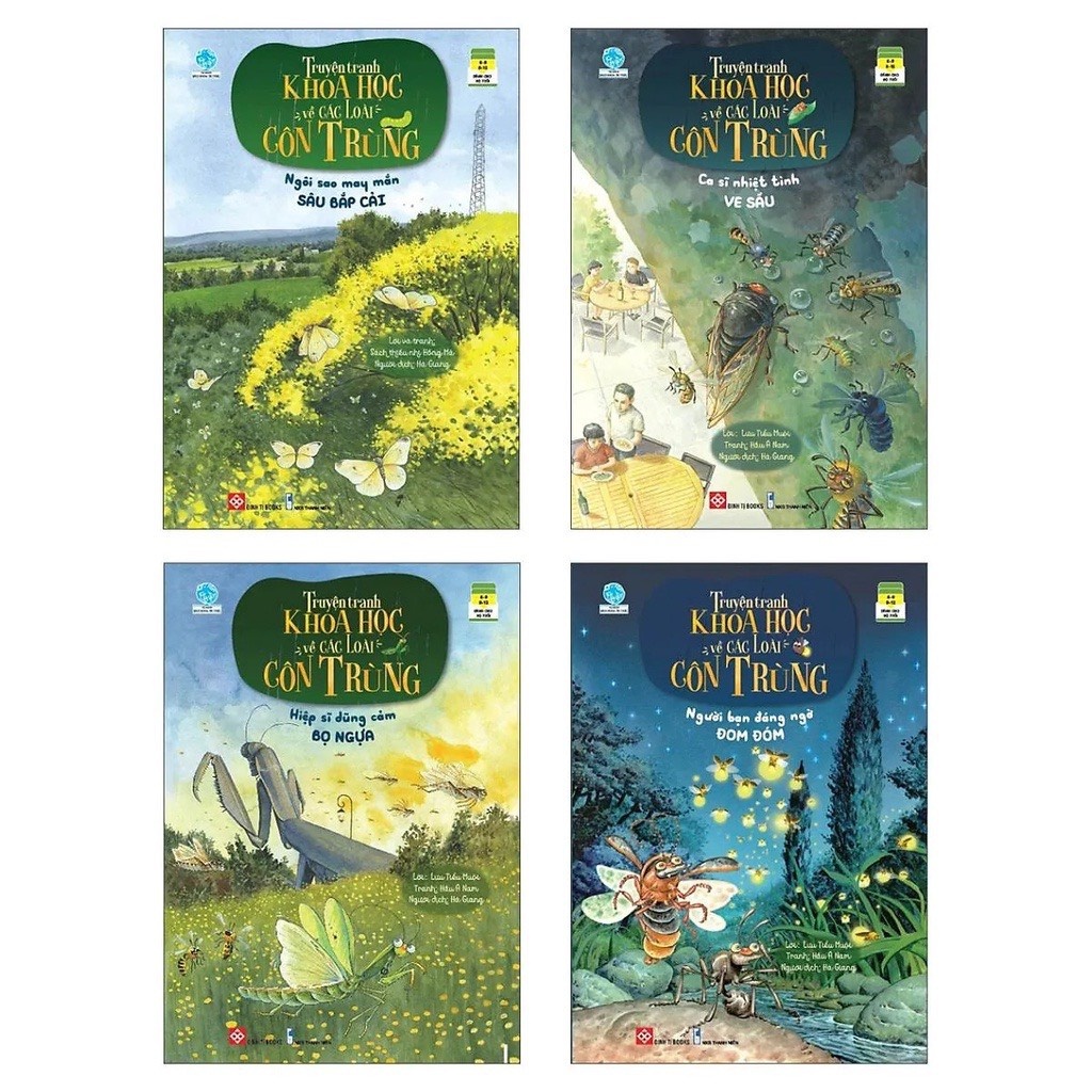 Children's books - Scientific comics about insects (many topics ...