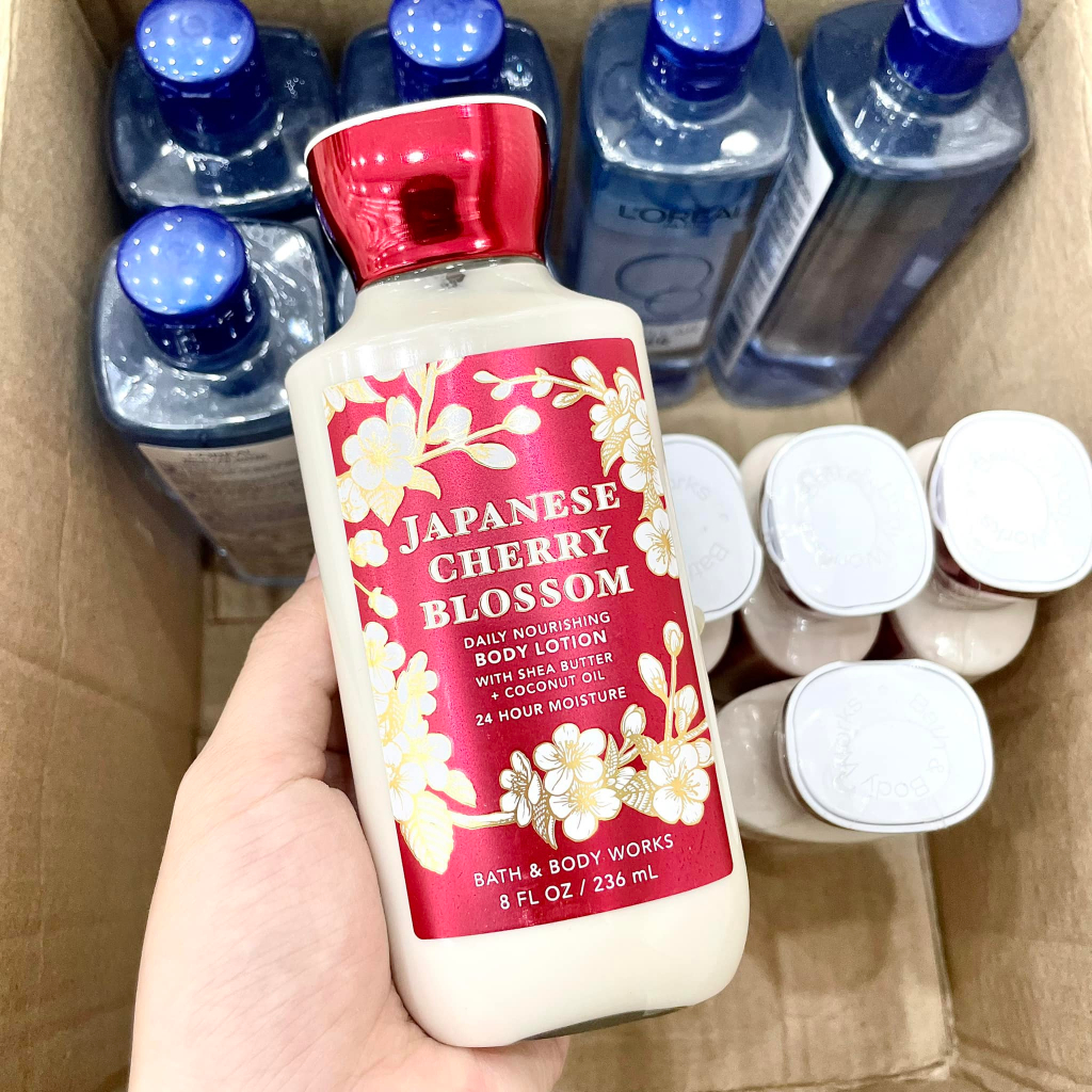 Bath Body Works Japanese Cherry Blossom Body Lotion 236ml | Shopee Malaysia