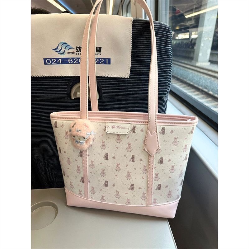 Tote bag, women's handbag, school bag, outing bag, lovely colors, code ...