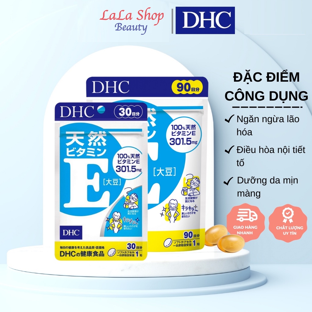Japanese DHC Vitamin E Supplement Pills | Shopee Malaysia