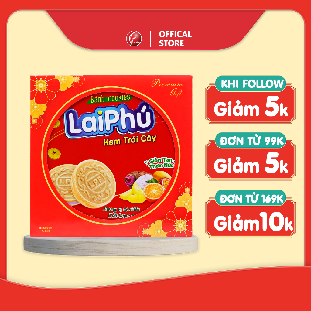 Gift Box CNY Lai Phu - Tin Box 472G (With Paper Bag) | Shopee Malaysia
