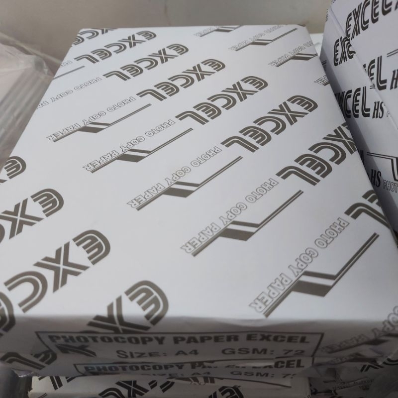 A4 Excel paper 70 gsm imported from INDONESIA (400 sheets) | Shopee ...