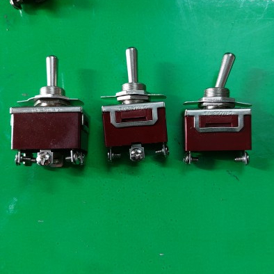 Combo of 5 2-pin, 3-pin, 6-pin brown lever switches type 1. Car ...