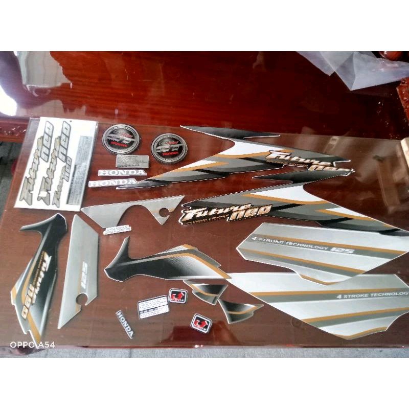 (Genuine Future NEO car stickers) Complete set of genuine black FUTURE ...
