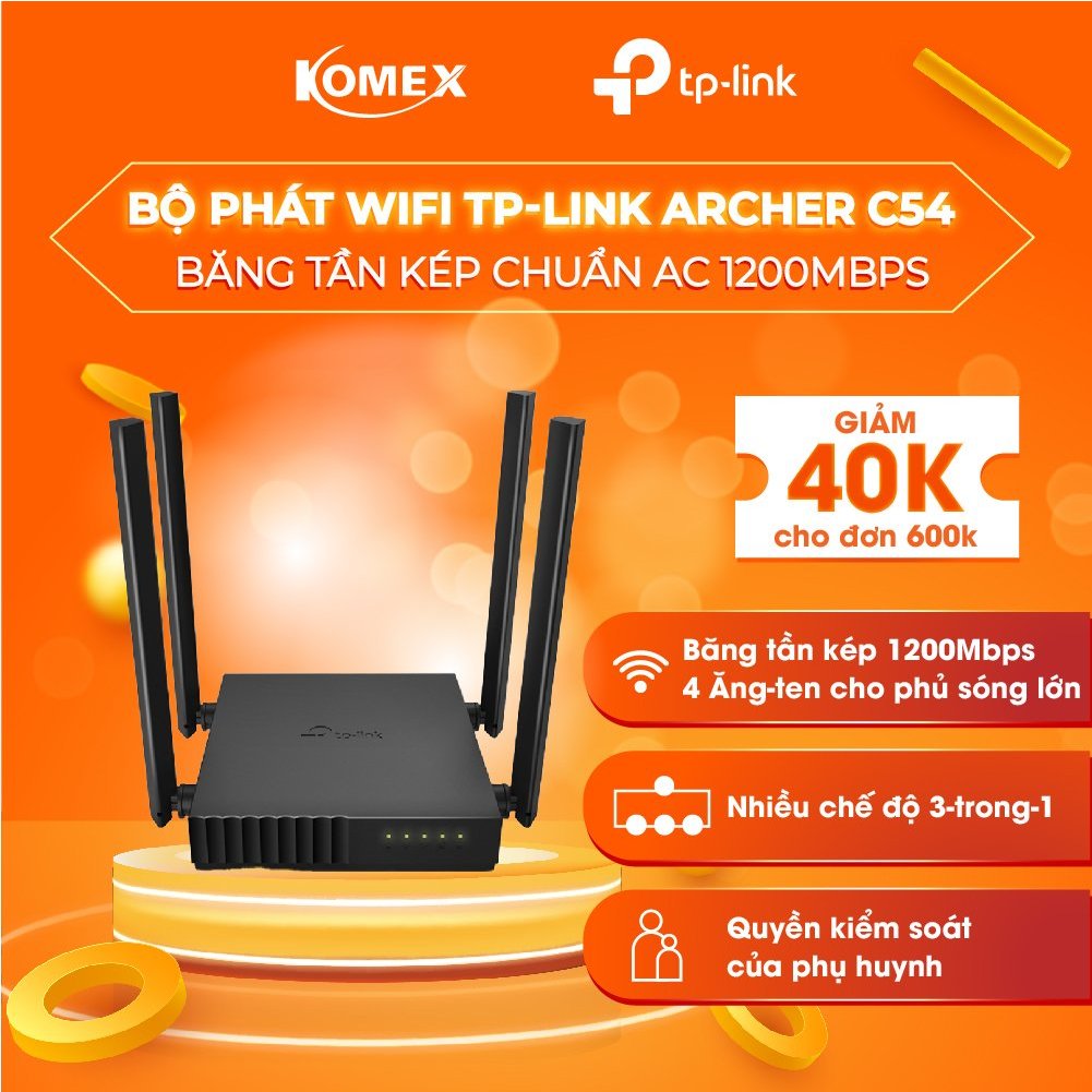 Tp-link Archer C54 Dual Band Wifi Transmitter AC 1200Mbps | Shopee Malaysia